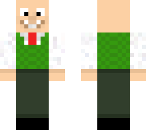 Wallace *Wallace and Gromit | Minecraft Skin