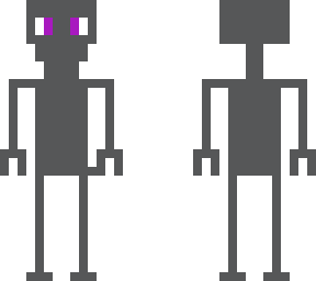 endo skeleton | Minecraft Skin