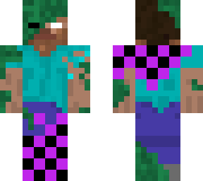 Herobrine zombie | Minecraft Skin