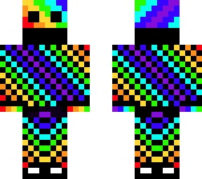 Rainbow Slime | Minecraft Skins