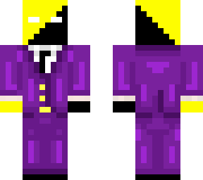 ancap buisnessman but purple suit | Minecraft Skin