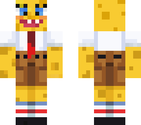 Spongebob Skin Minecraft