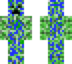 Charged creeper | Minecraft Skin