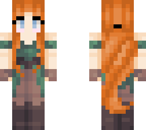 Ember_Woodland_Elf | Minecraft Skin