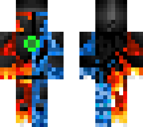 FIRE AND WATER | Minecraft Skin