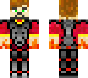 fire nation soldier | Minecraft Skin