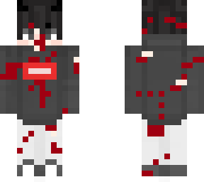 Bleeding And Ripped Clothes Survival Boy V2 | Minecraft Skin