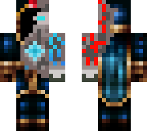 cyborg wizard remixed | Minecraft Skin