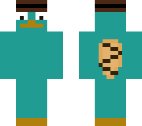 Perry the Platypus | Minecraft Skin