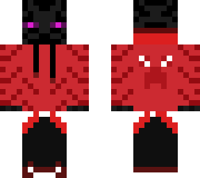 Red Enderman | Minecraft Skins
