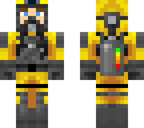 Hazamat suit | Minecraft Skin