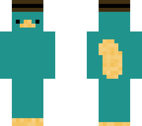 perry the platypus | Minecraft Skins