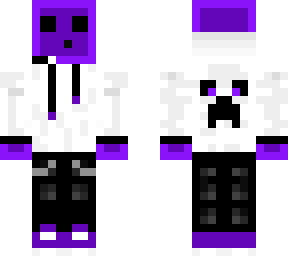 Purple Slime Minecraft Skin