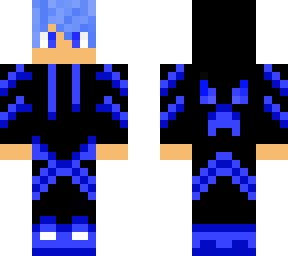 -THE ULTIMATE BLUE GAMER BOY- | Minecraft Skin