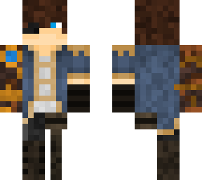 Atlas Ozone Peg Leg | Minecraft Skin