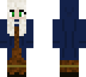 Ciri (Cirilla) Netflix adaption | Minecraft Skin