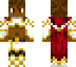 Holy Knight Red Cape | Minecraft Skin