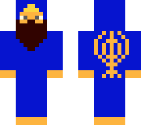 Sikh skin With Khalsa | Minecraft Skin