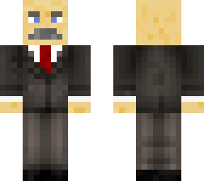 Dr. Phil in a suit | Minecraft Skin