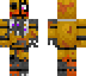 Spinning Chica (Sinister Turmoil) | Minecraft Skin