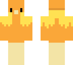 Cute torchic for my friend | Minecraft Skin