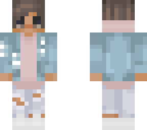 denim jacket | Minecraft Skin