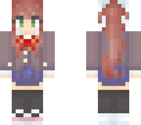 Monika DDLC | Minecraft Skin