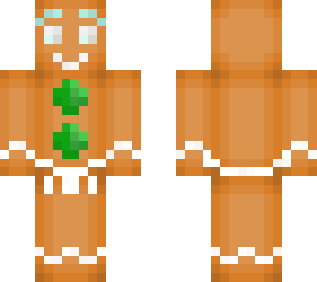 gingerbread bedrock festivepack | Minecraft Skins