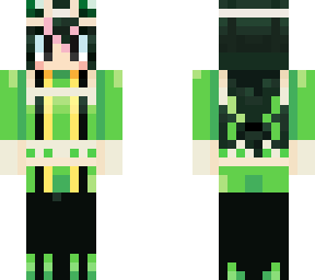 Tsuyu Asui | Minecraft Skin