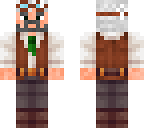 Crazy Steampunk mayor | Minecraft Skin