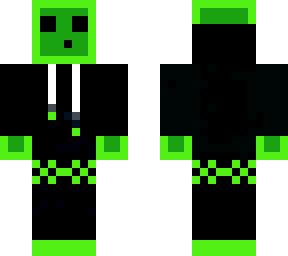 Designed green slime | Minecraft Skin
