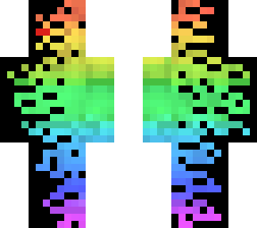 Rainbow Steve | Minecraft Skins