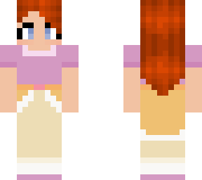 Princess Kathleen Barbie in the 12 Dancing Princesses | Minecraft Skin