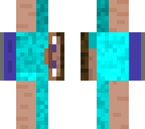 sideways steve | Minecraft Skin