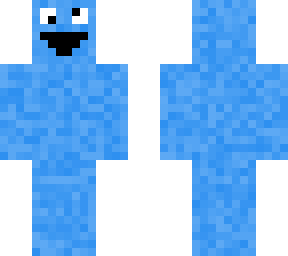 Cookie Monster | Minecraft Skin