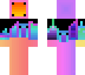 Vapor Wave | Minecraft Skin