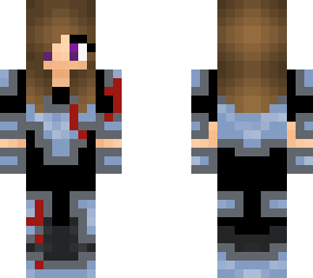 warrior with plate armor | Minecraft Skin