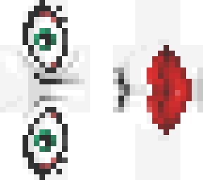 Creepy Face :I | Minecraft Skin
