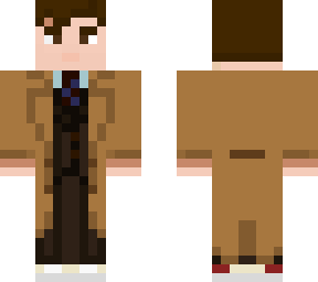 Doctor Who - David Tennant (10th/ Tenth Doctor) | Minecraft Skin