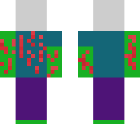 Headless Zombie (Blood) | Minecraft Skin