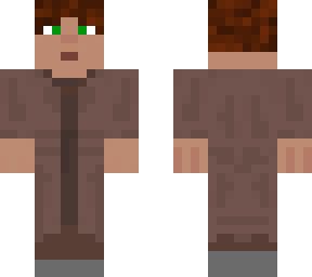 Hoddie the hot villager | Minecraft Skin
