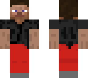 black steve | Minecraft Skin