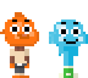 Darwin and gumball change lifes | Minecraft Skin