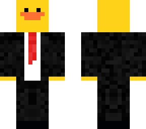 Duck in a suit | Minecraft Skin