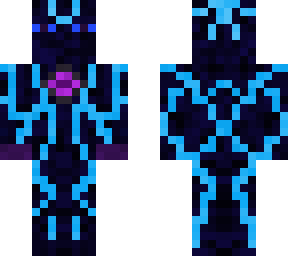 Blue Ender Folk | Minecraft Skin