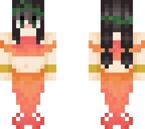 Nori the Mermaid | Minecraft Skin