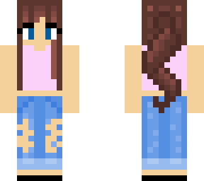 Ponytail girl | Minecraft Skin