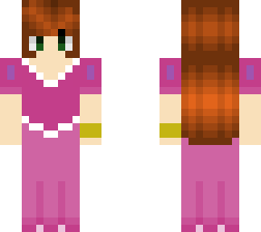 pretty pink princess | Minecraft Skin