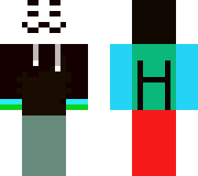 Rainbow Hacker | Minecraft Skins