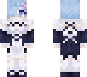 Re Zero Rem | Minecraft Skins